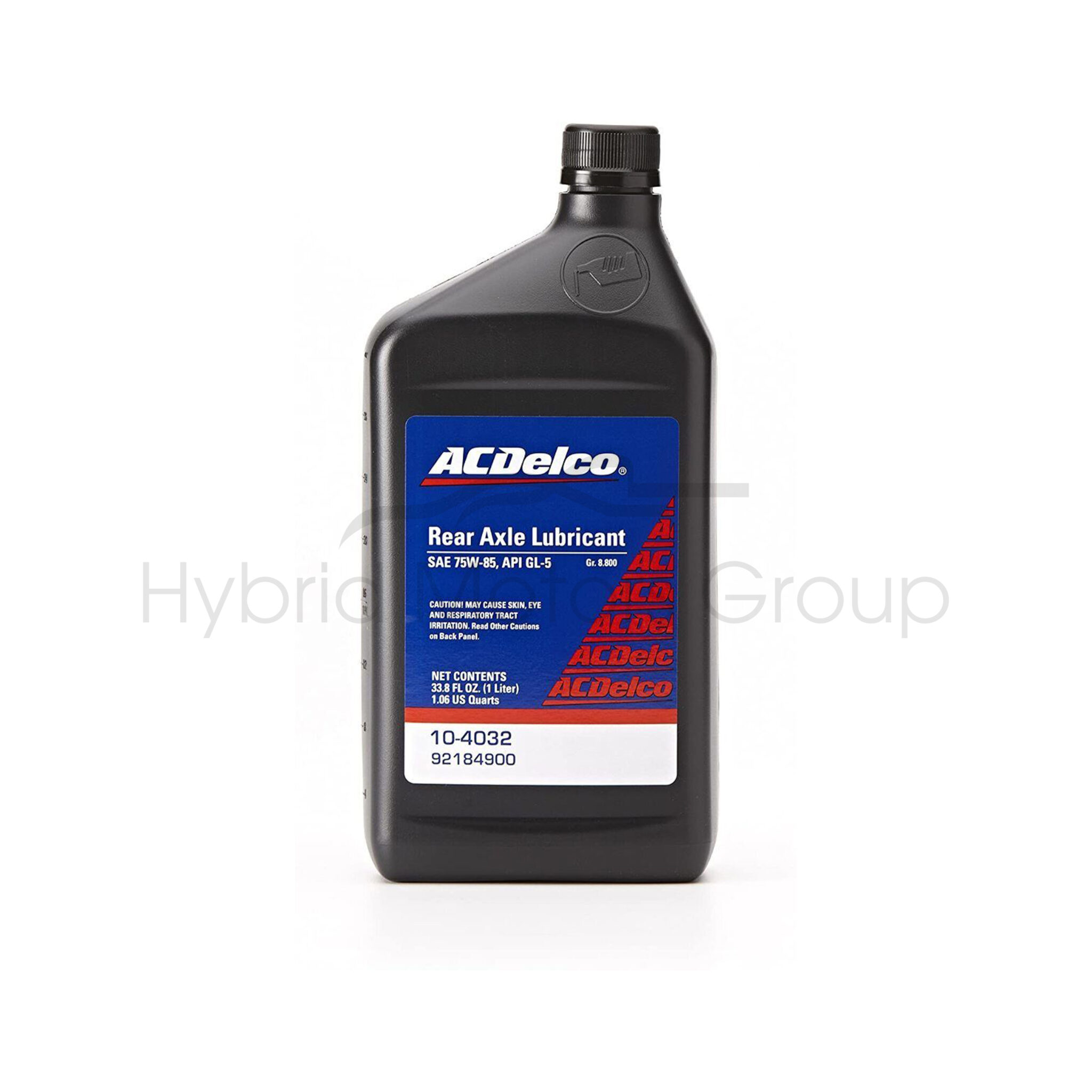 Huile Différentiels – 75W85 GL-5 AC Delco 92184900 - Hybrid Motors Group